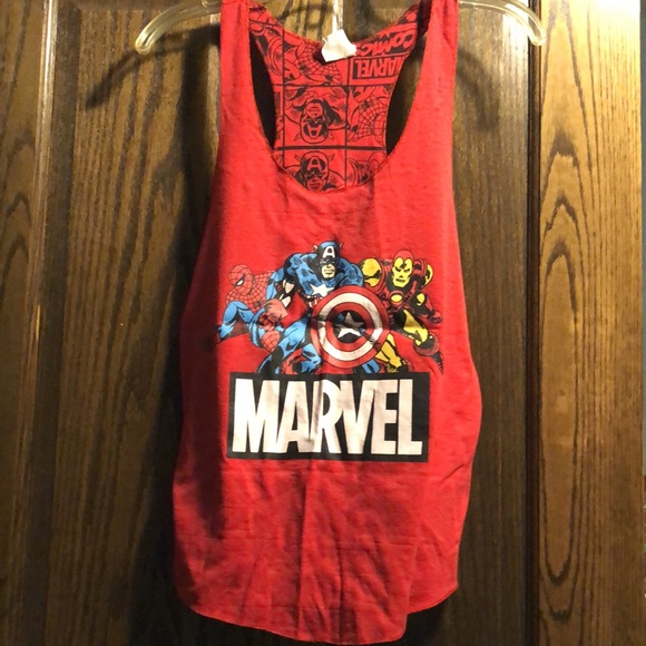 Marvel | Tops | Marvel Reversible Tank Top | Poshmark